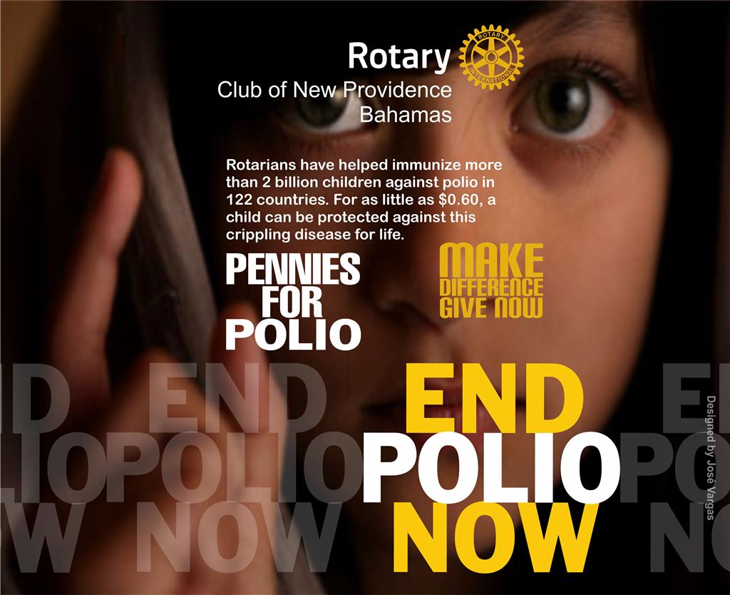 Pennies for Polio with C.C. Sweeting High School Interact Club | Rotary Club of New Providence