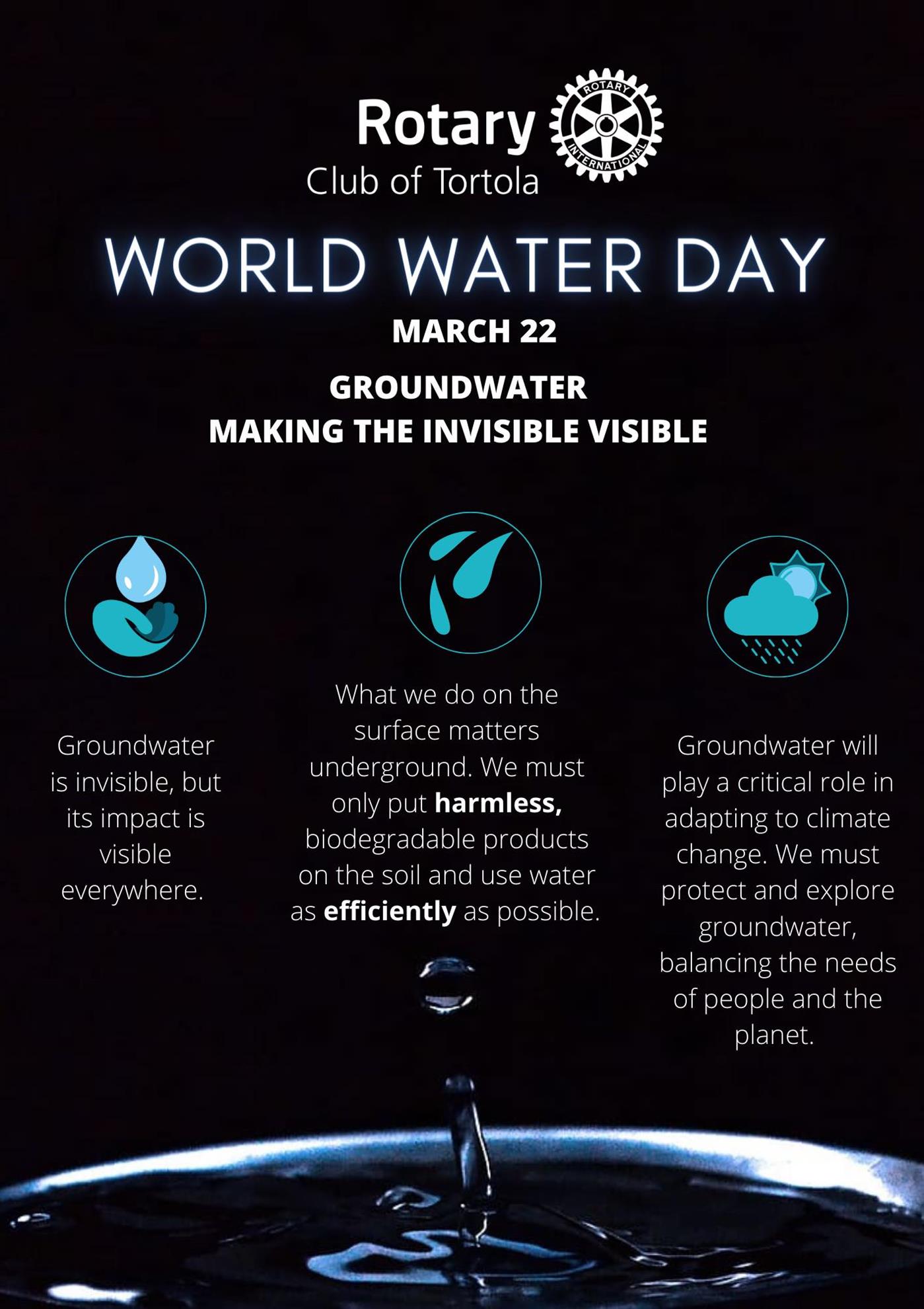 Happy World Water Day | Rotary Club of Tortola