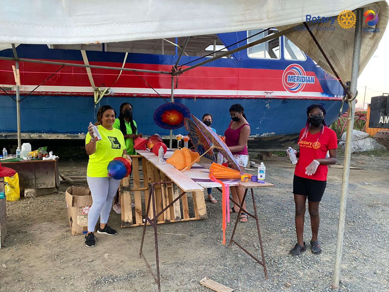 Rotary Floupe on Parade Day! | Rotary Club of Tortola