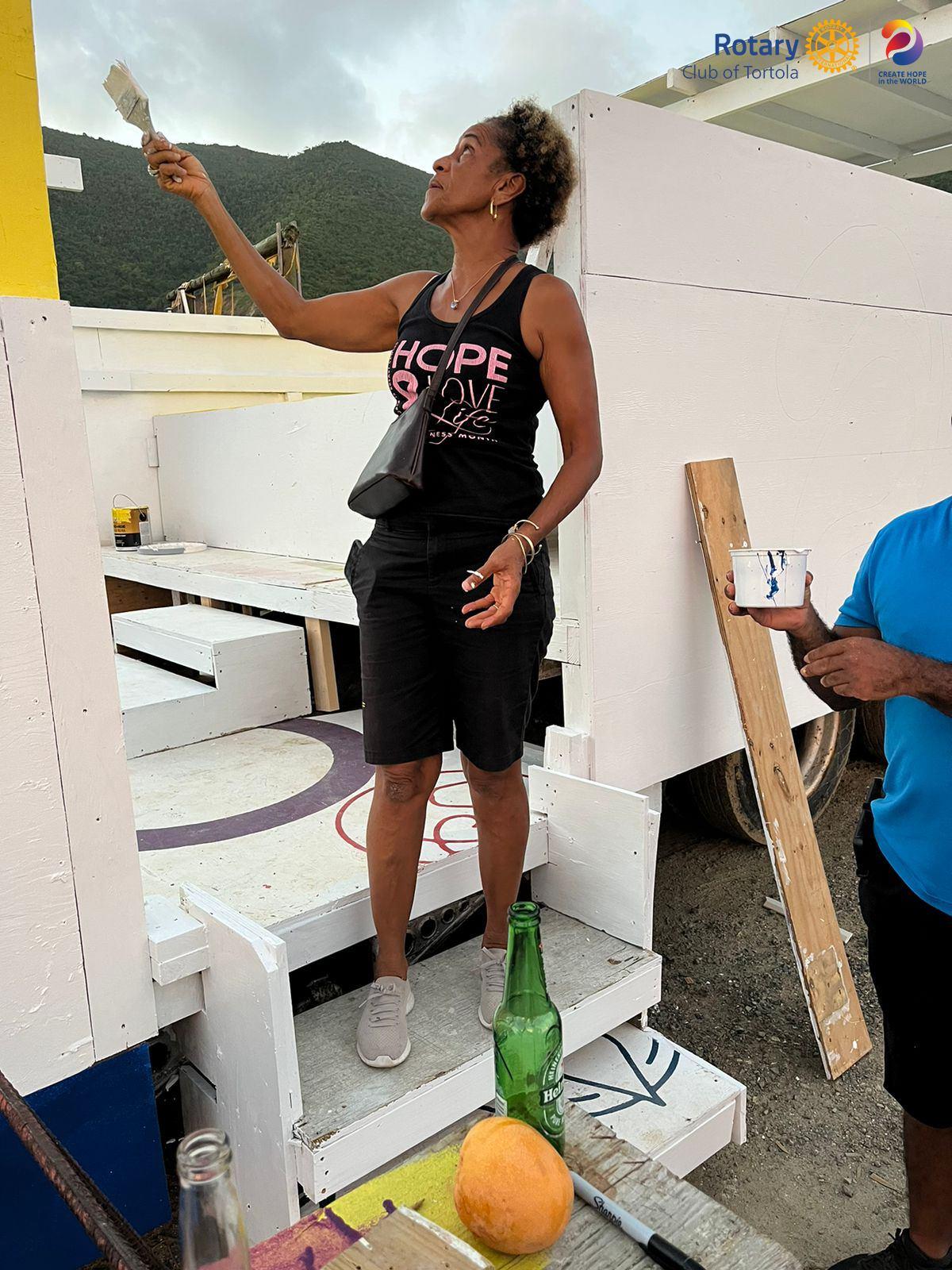 Rotary Floupe on Parade Day! | Rotary Club of Tortola