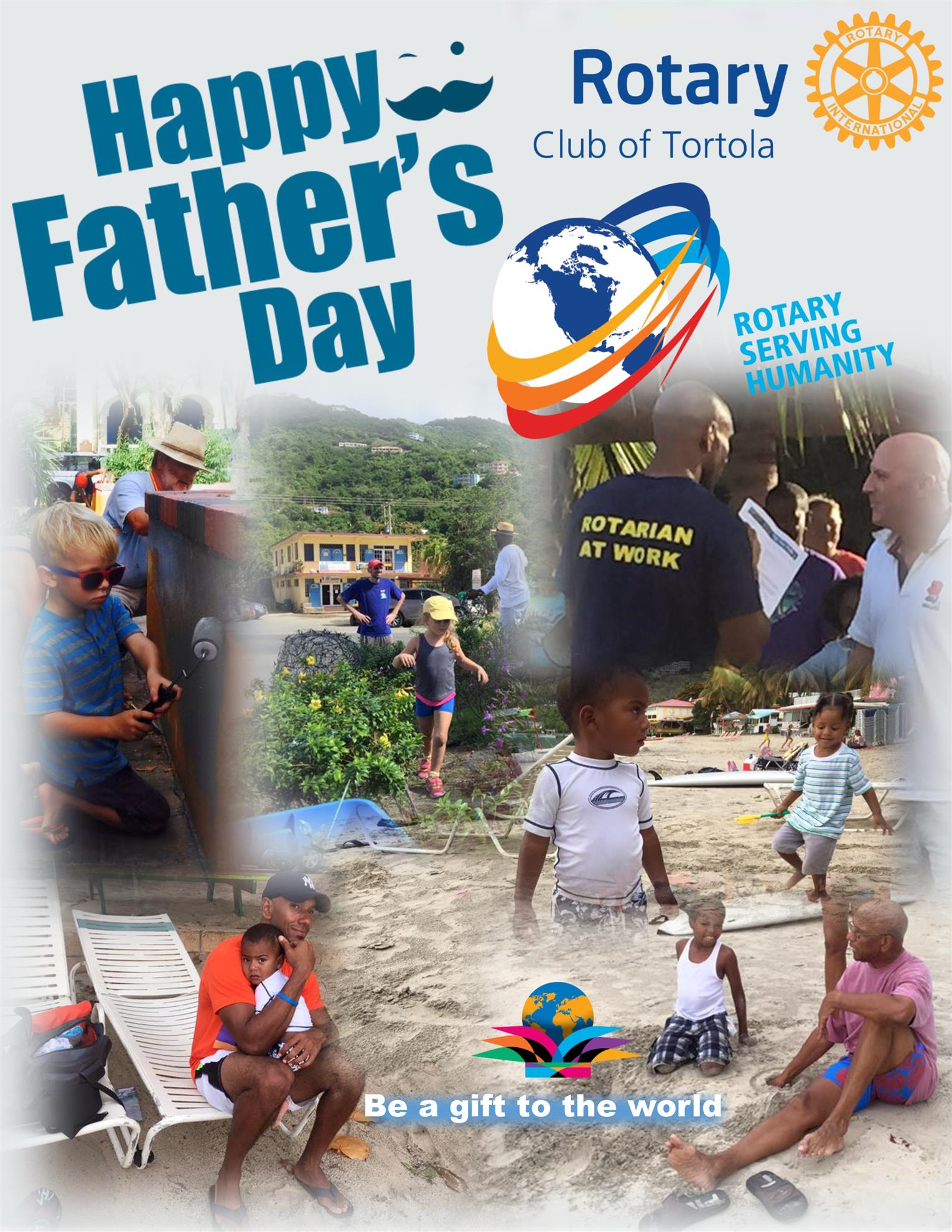 Rotary Serving Humanity...Father's Day | Rotary Club of Tortola