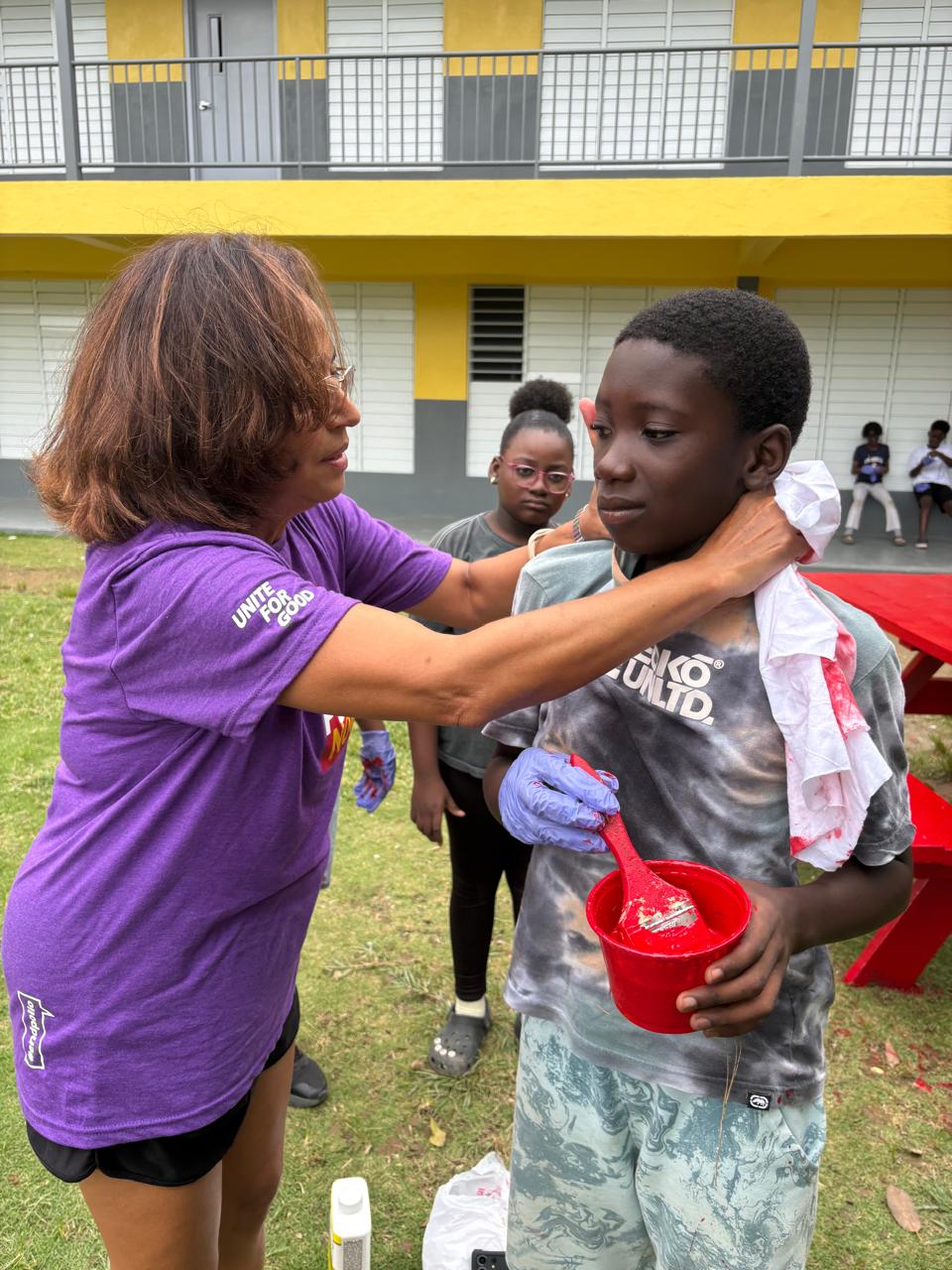 Bright Benches, Brighter Futures: Rotary Youths Beautify Joyce Samuel ...