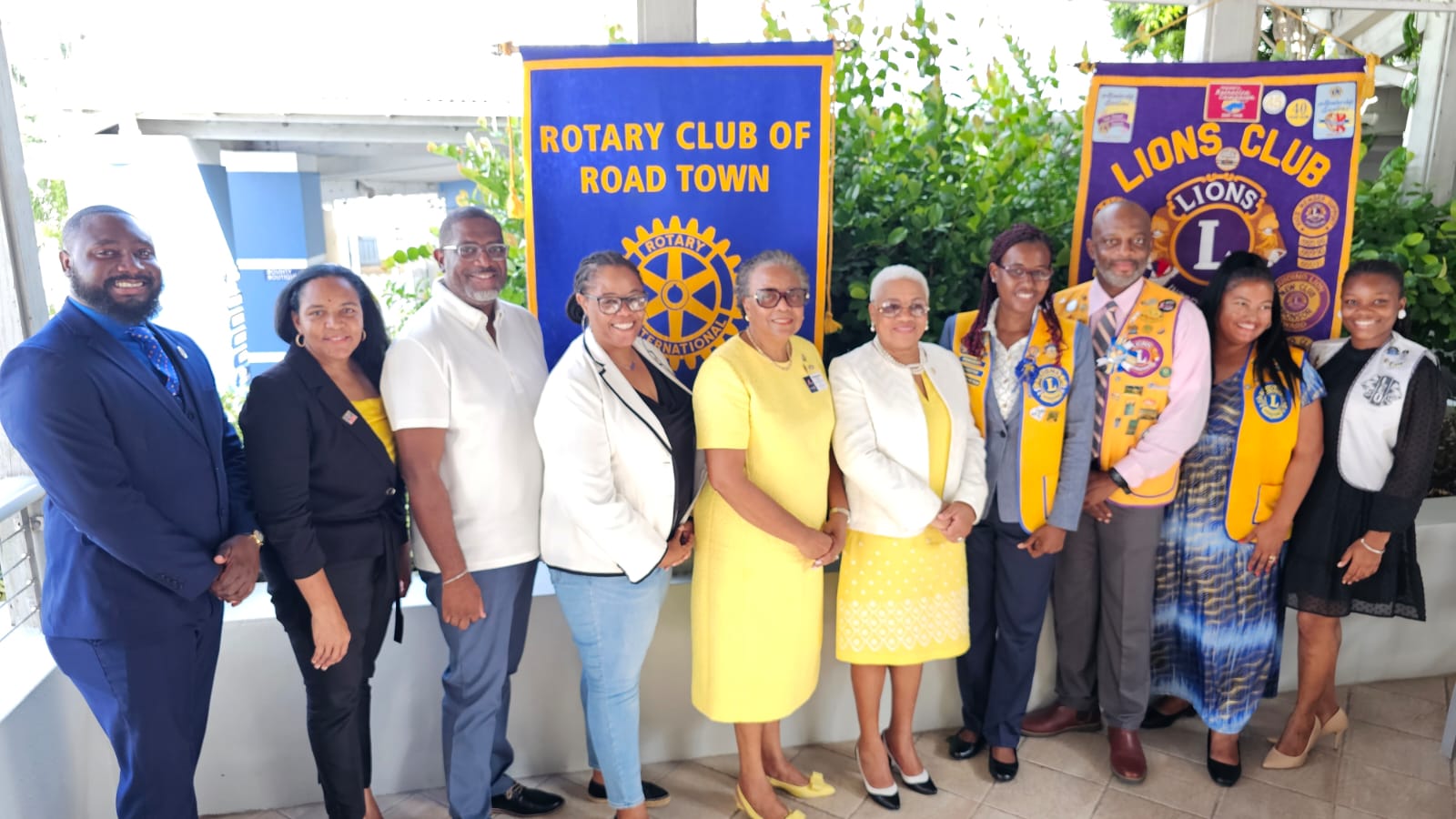 BVI Rotary Family and Lions Club Honor Dame Janice M. Pereira at Brunch ...