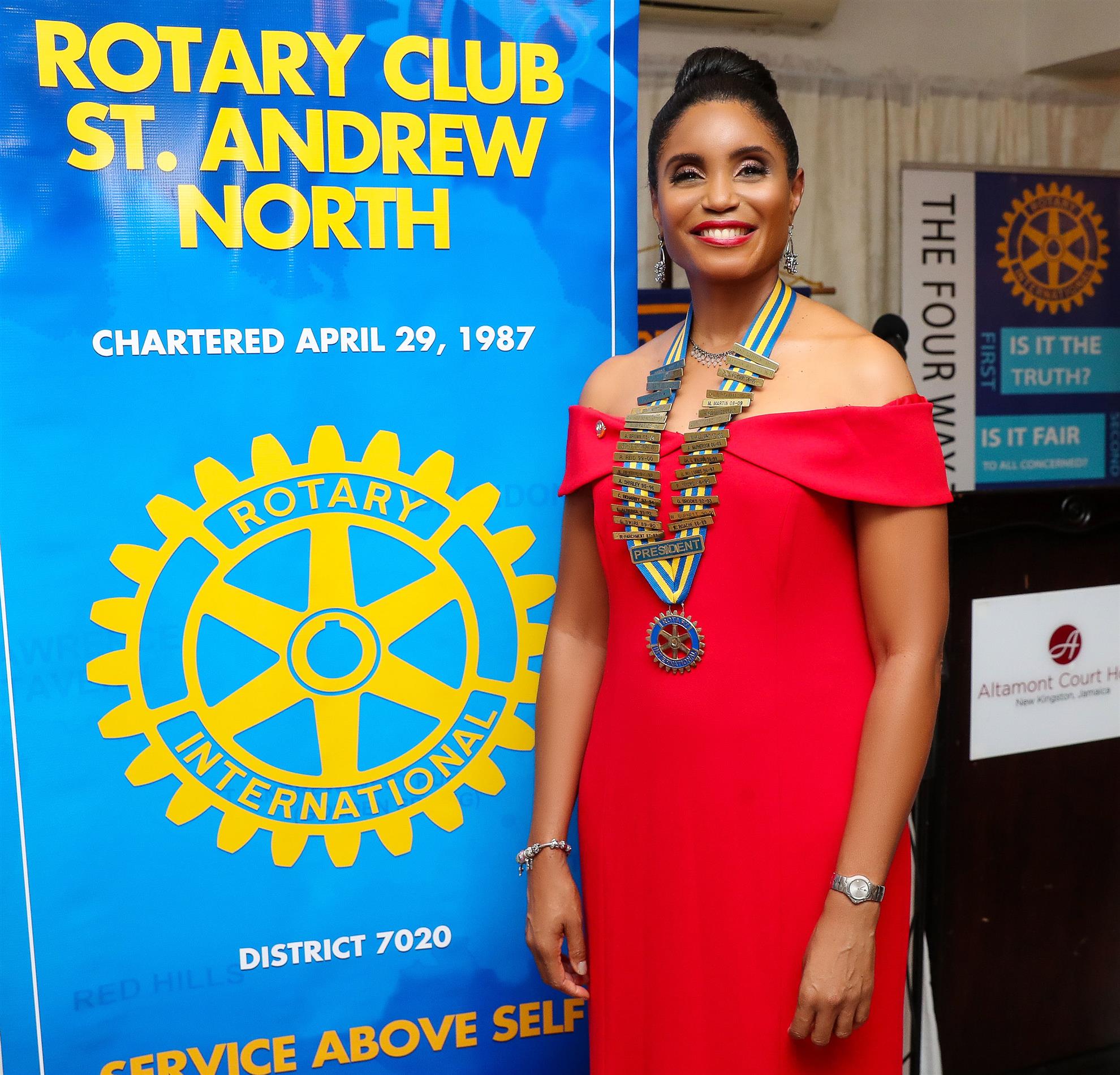 President Kecia Taylor's Installation 2021 | Rotary Club of St. Andrew ...