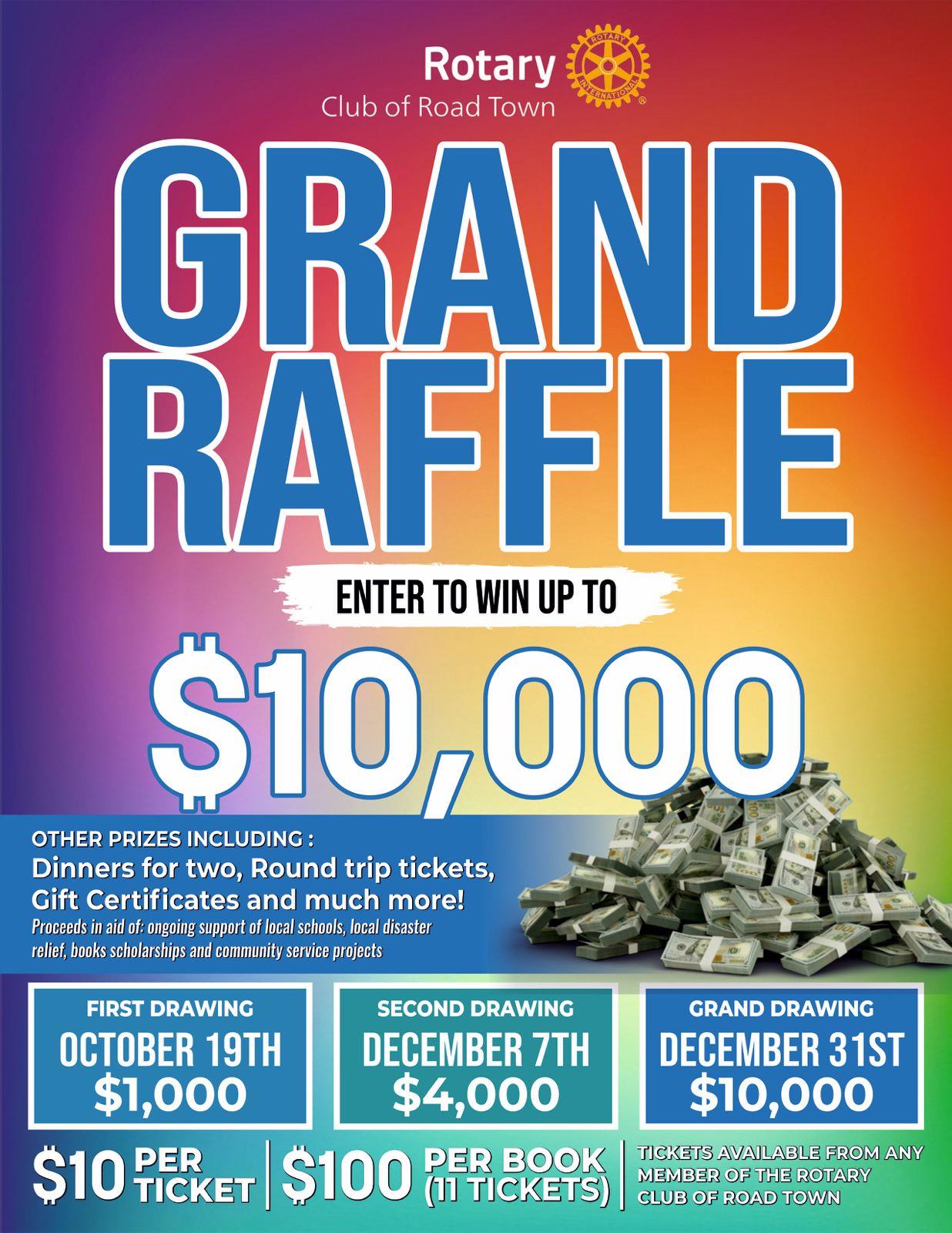 Rotary Club of Road Town Launches Grand Raffle! | Rotary Club of Road Town