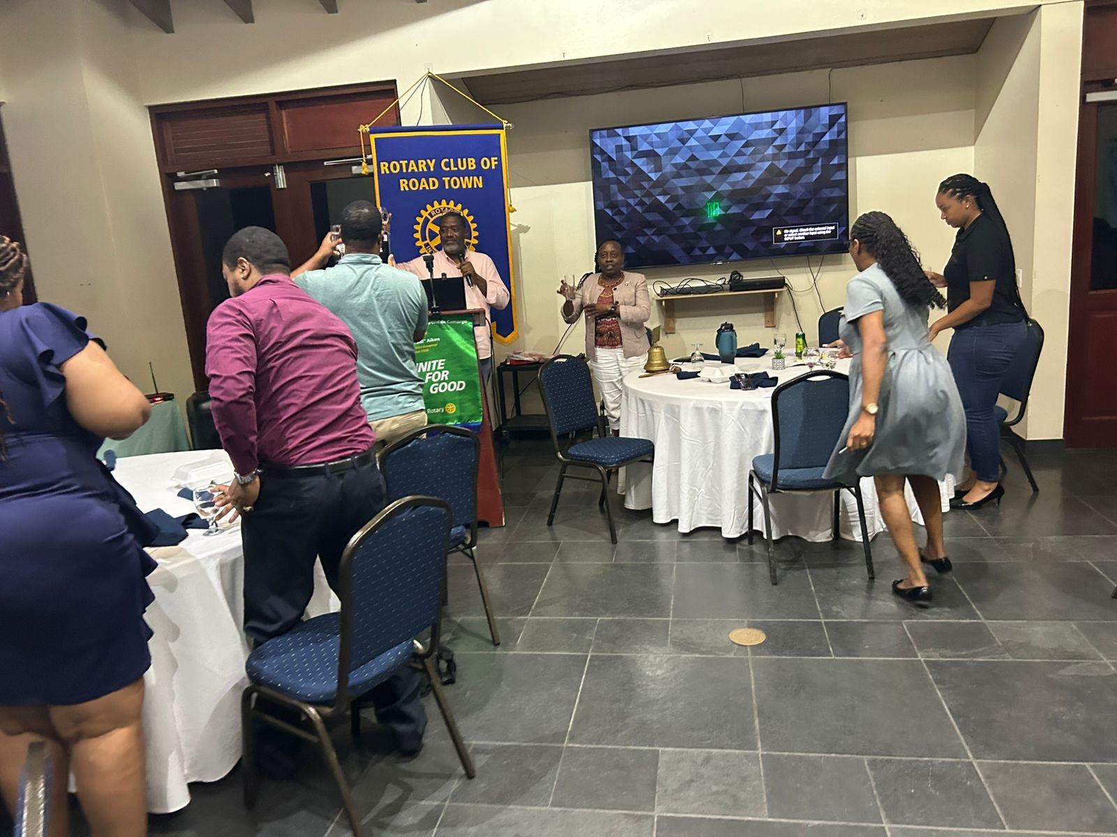 First Meeting of the 2025 Rotary Year! | Rotary Club of Road Town