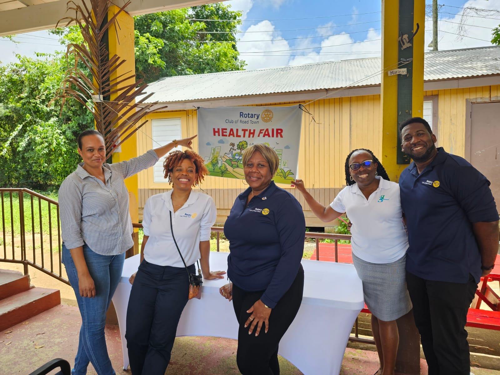 Health Fair at Ebenezer Thomas Primary School! | Rotary Club of Road Town