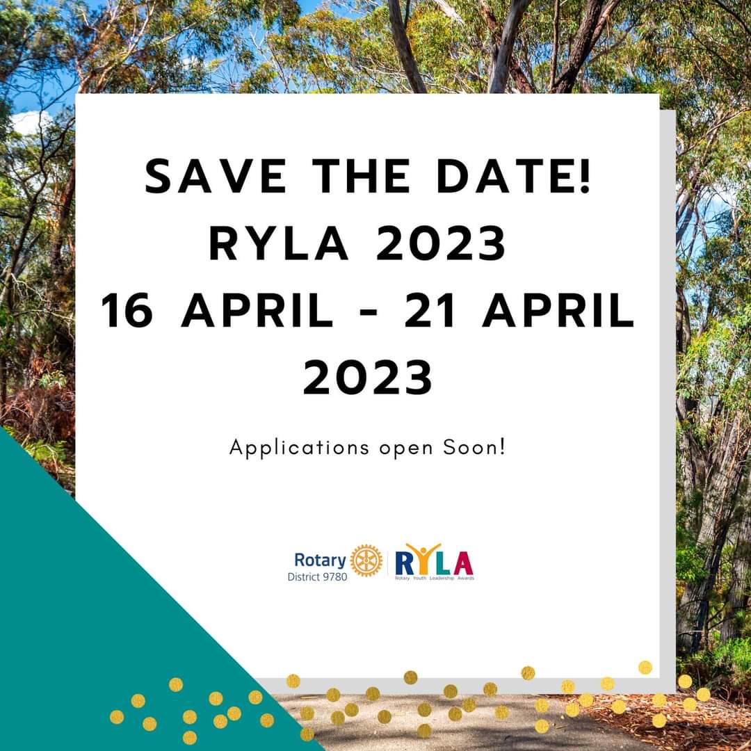 RYLA 2023 - Nominations Open | Rotary Club of Geelong East Inc. A0017825B