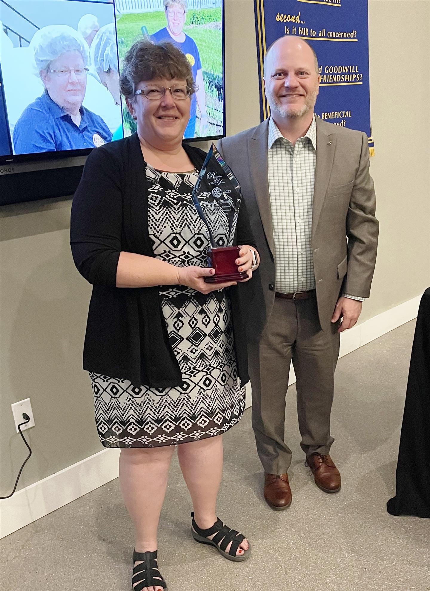 Brenda Wieneke Named "Rotarian of the Year" | Rotary Club of Ankeny