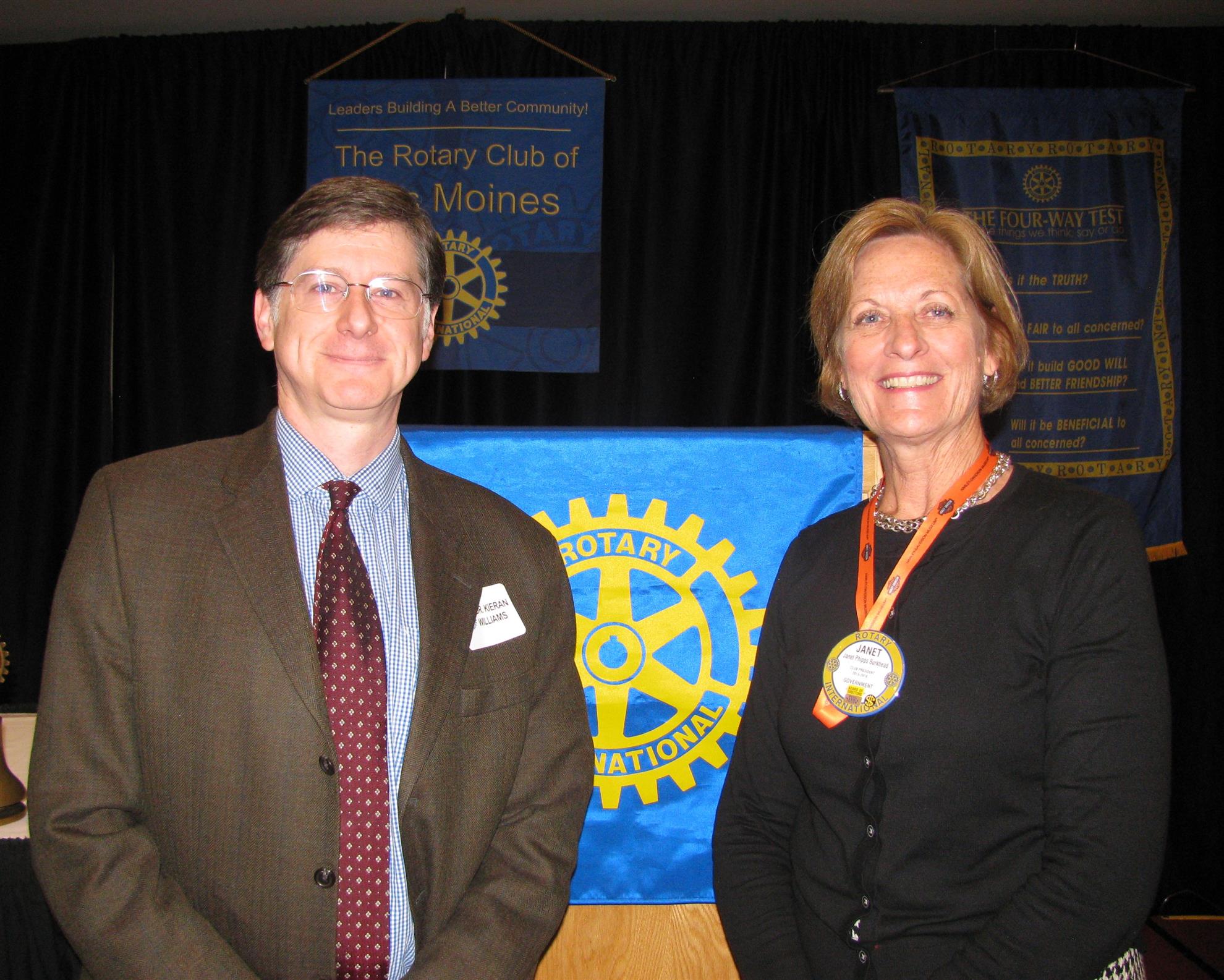 Dr. Kieran Williams, Drake -- Russia's Interest in Syria | Rotary Club ...