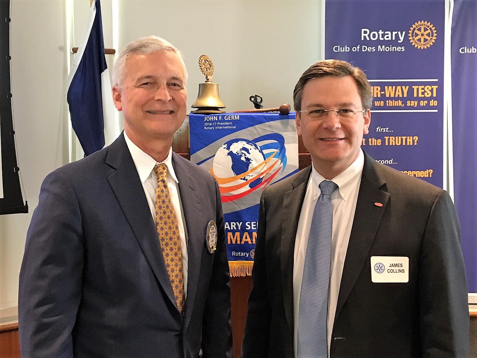Jim Collins, DuPont | Rotary Club of Des Moines