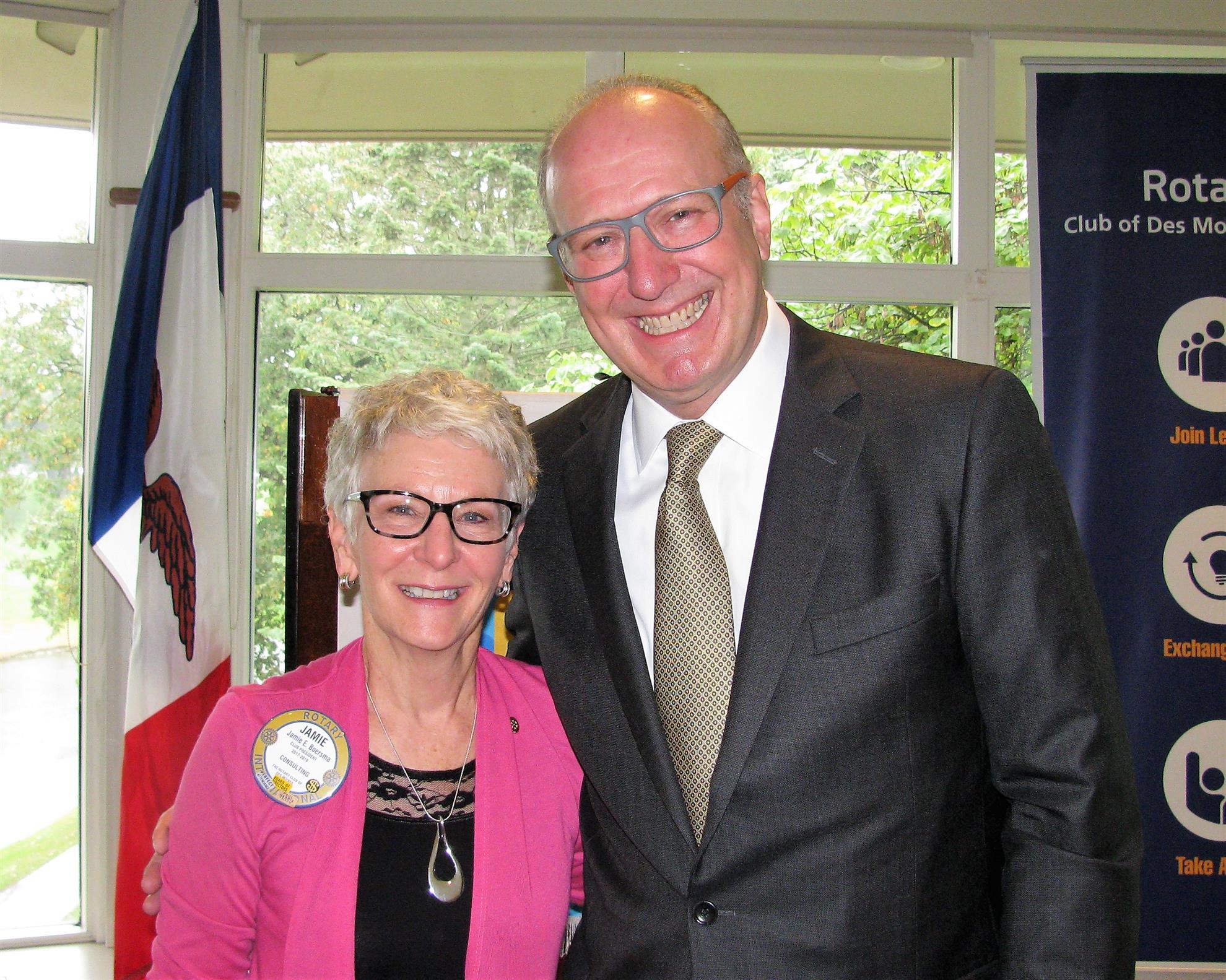 Jeff Chelesvig, Des Moines Performing Arts | Rotary Club of Des Moines