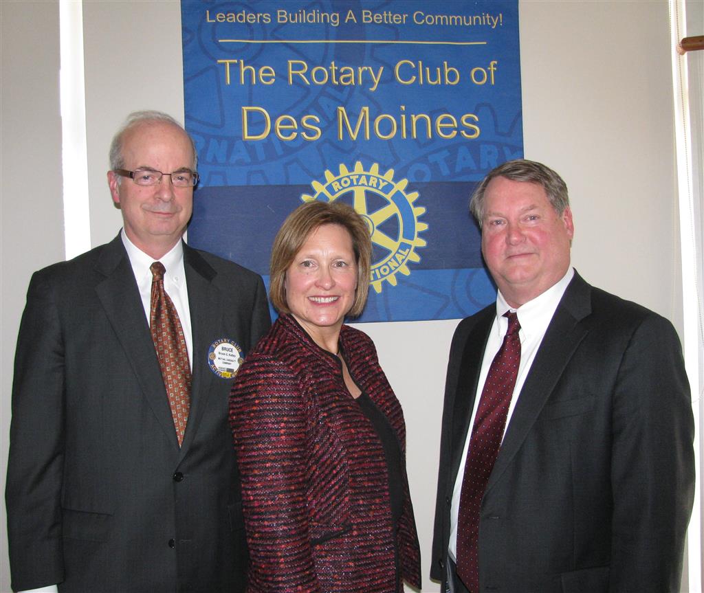 Libby Jacobs, Chair of Iowa Utilities Board & Mark Schuling, Office of ...