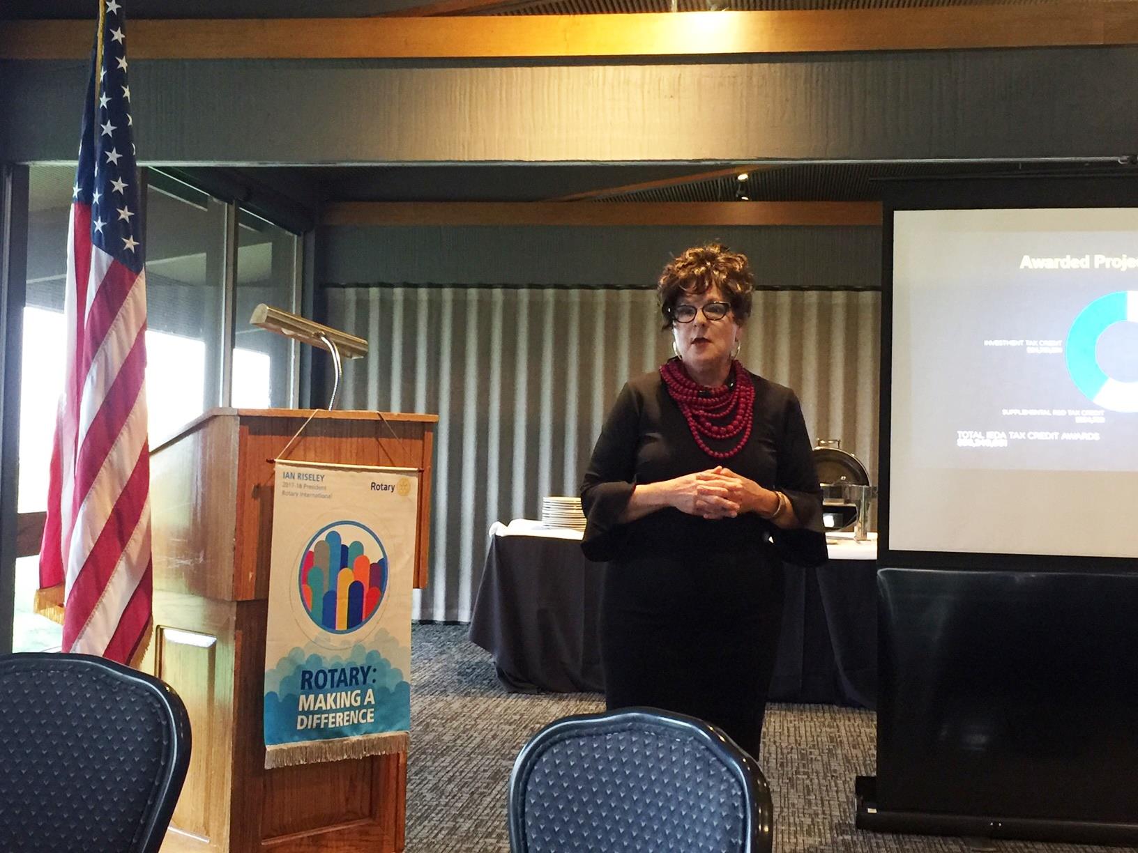 Debbie Durham, Iowa Economic Director - Program May 15, 2018 | Johnston ...