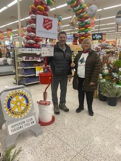Johnston Rotary Rings the Bell for the Salvation Army | Johnston Rotary ...