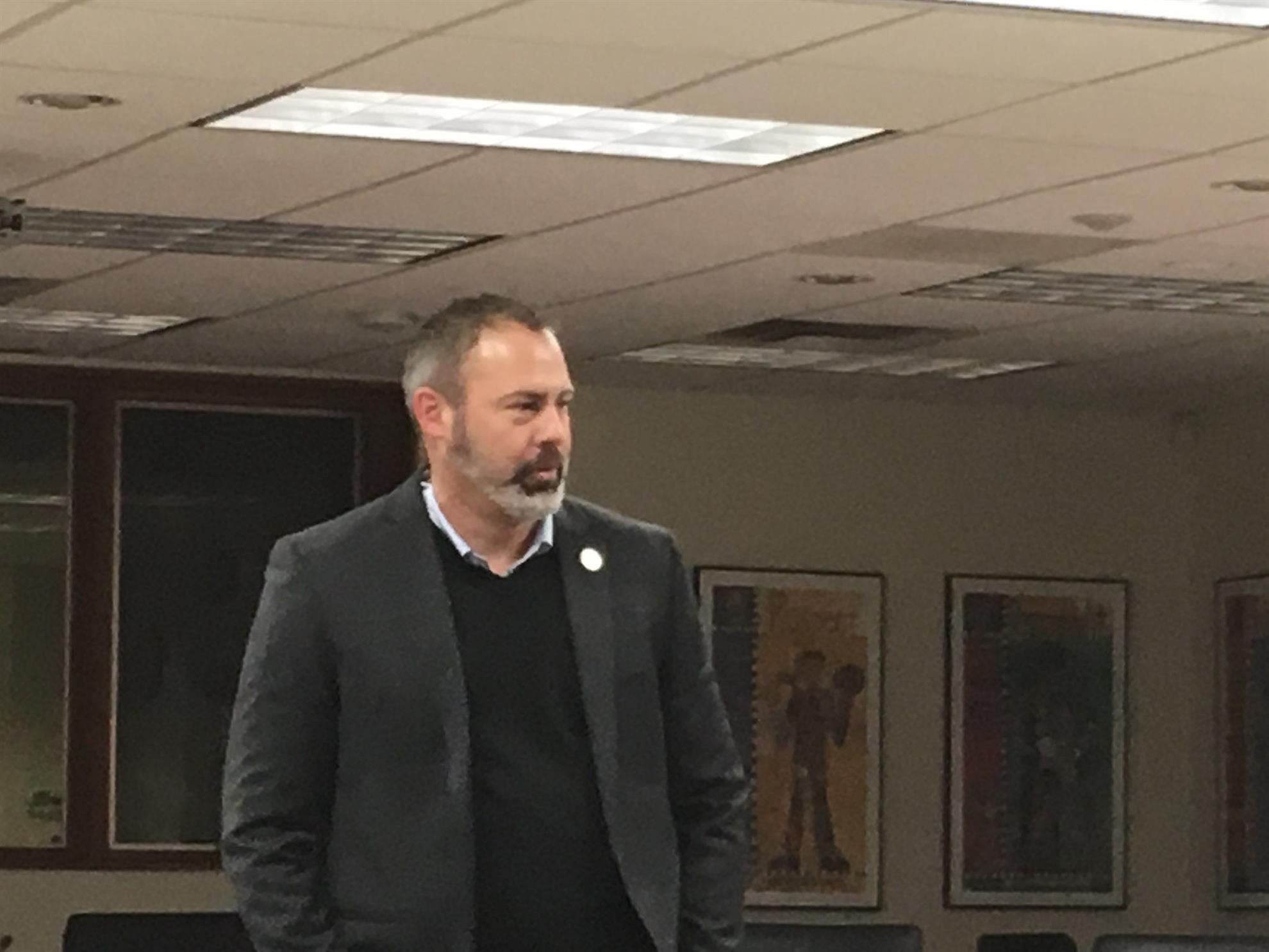 Nate Tuet, DM Buccaneers President, 1-15-2019 | Johnston Rotary Club