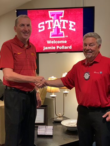 Jamie Pollard, ISU AD, 8-24-2021 | Johnston Rotary Club