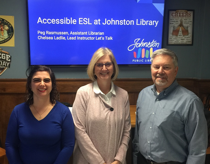 Peggy Rasmussen & Chelsea Ladlie, Johnston Library, 1-18-2022 ...