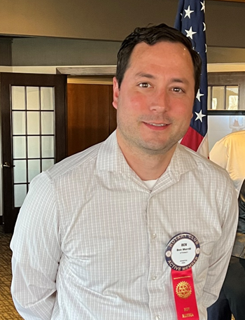 Ben Merrill, Johnston Rotary New Member, April 19, 2022 | Johnston ...