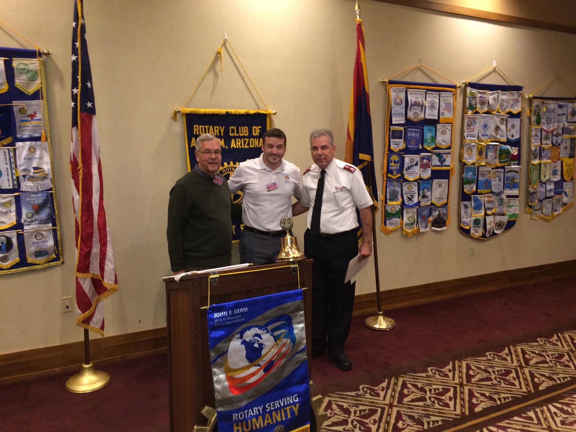 Jan 13, 2017 Recap of Meeting | Rotary Club of Anthem