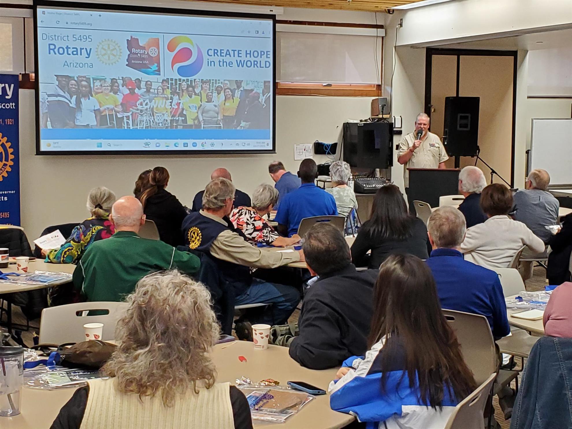 Supervisor Harry Oberg Gives State of Yavapai County Report | Rotary ...