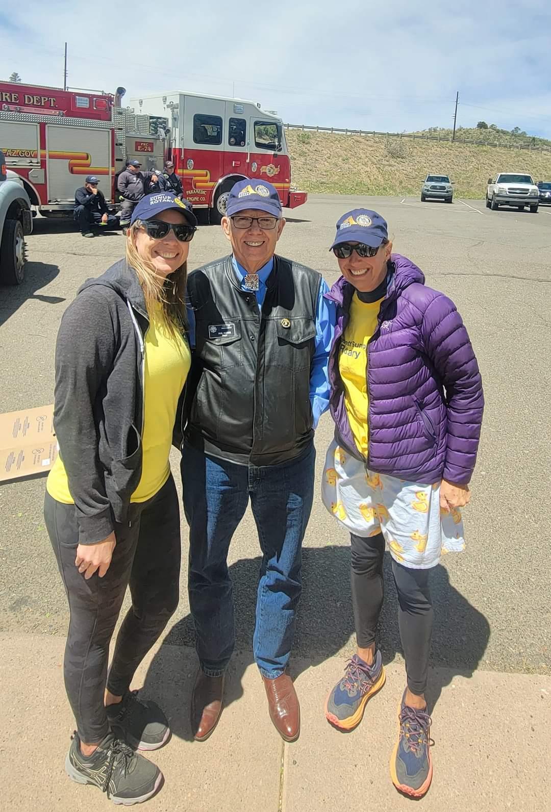 Thanks to Lisa and John for Great Programs | Rotary Club of Prescott-Sunup