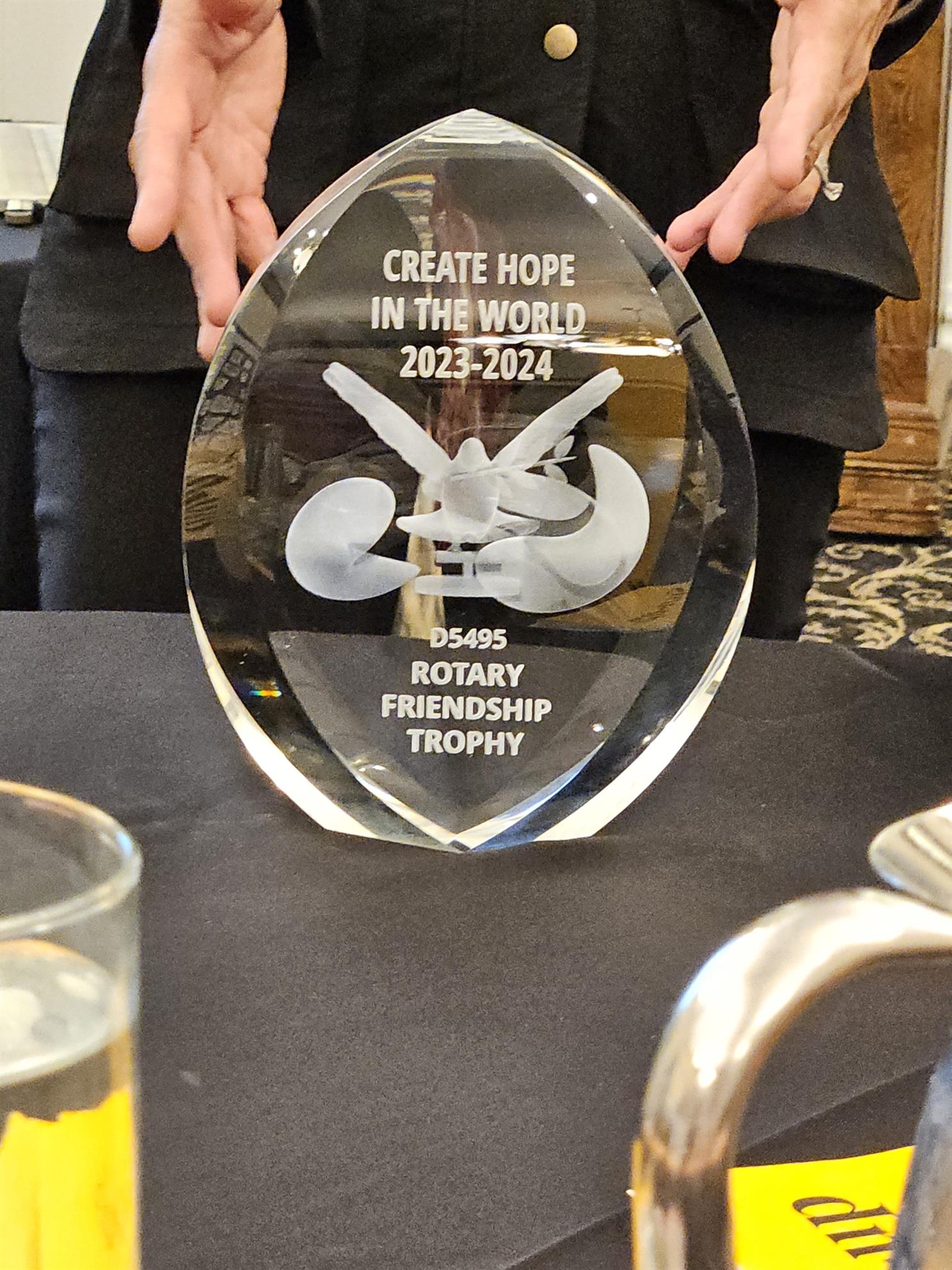Sunup Rotary Receives District Traveling Friendship Trophy | Rotary ...