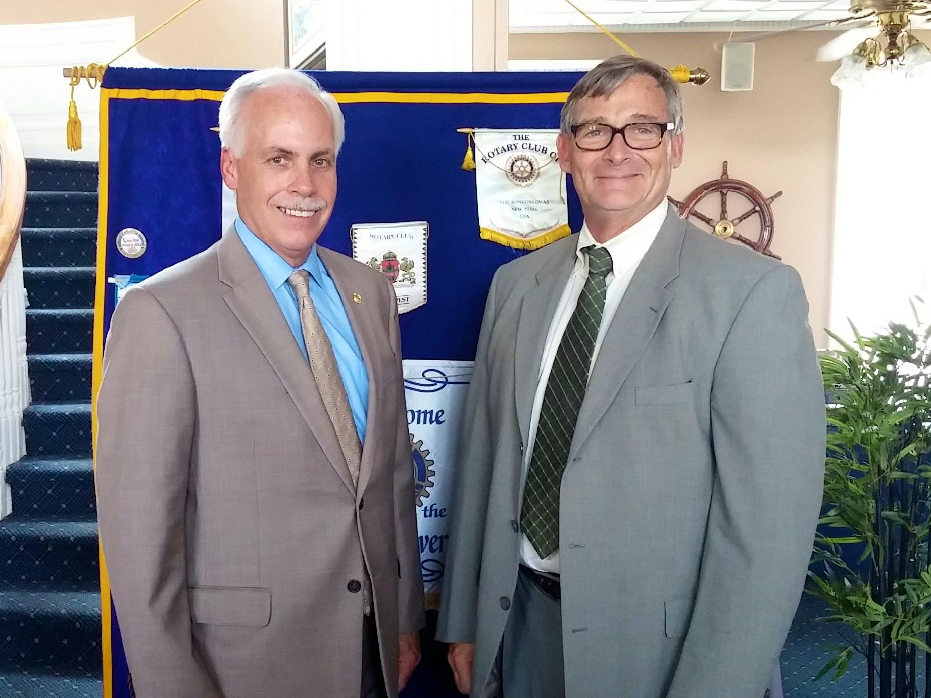 Kevin McCaffrey Visit | Rotary Club of Babylon