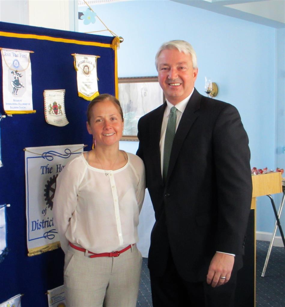 Senator Boyle Visits | Rotary Club of Babylon