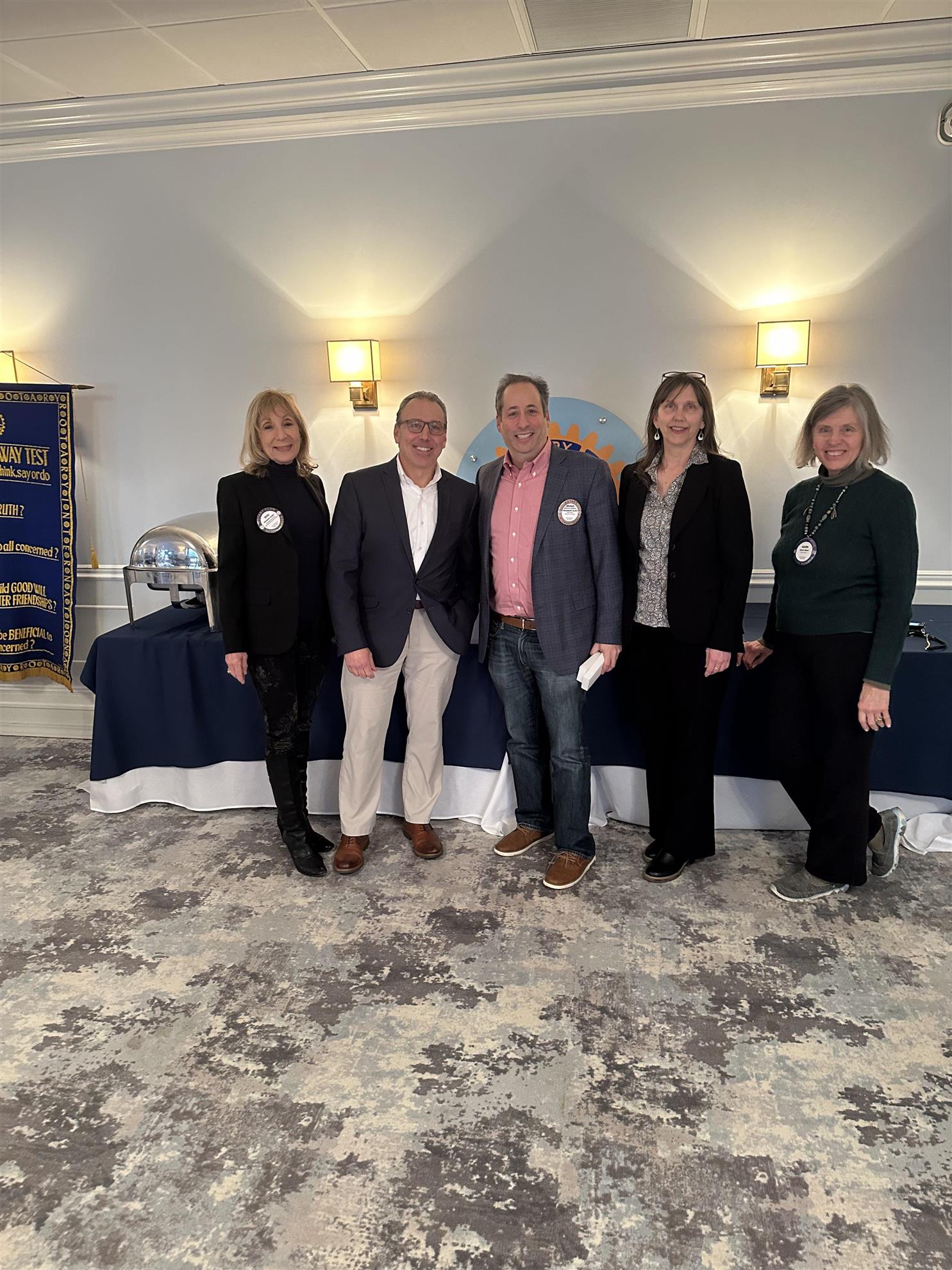 Bay Street Theater BIG CHECKS | Rotary Club of Southampton