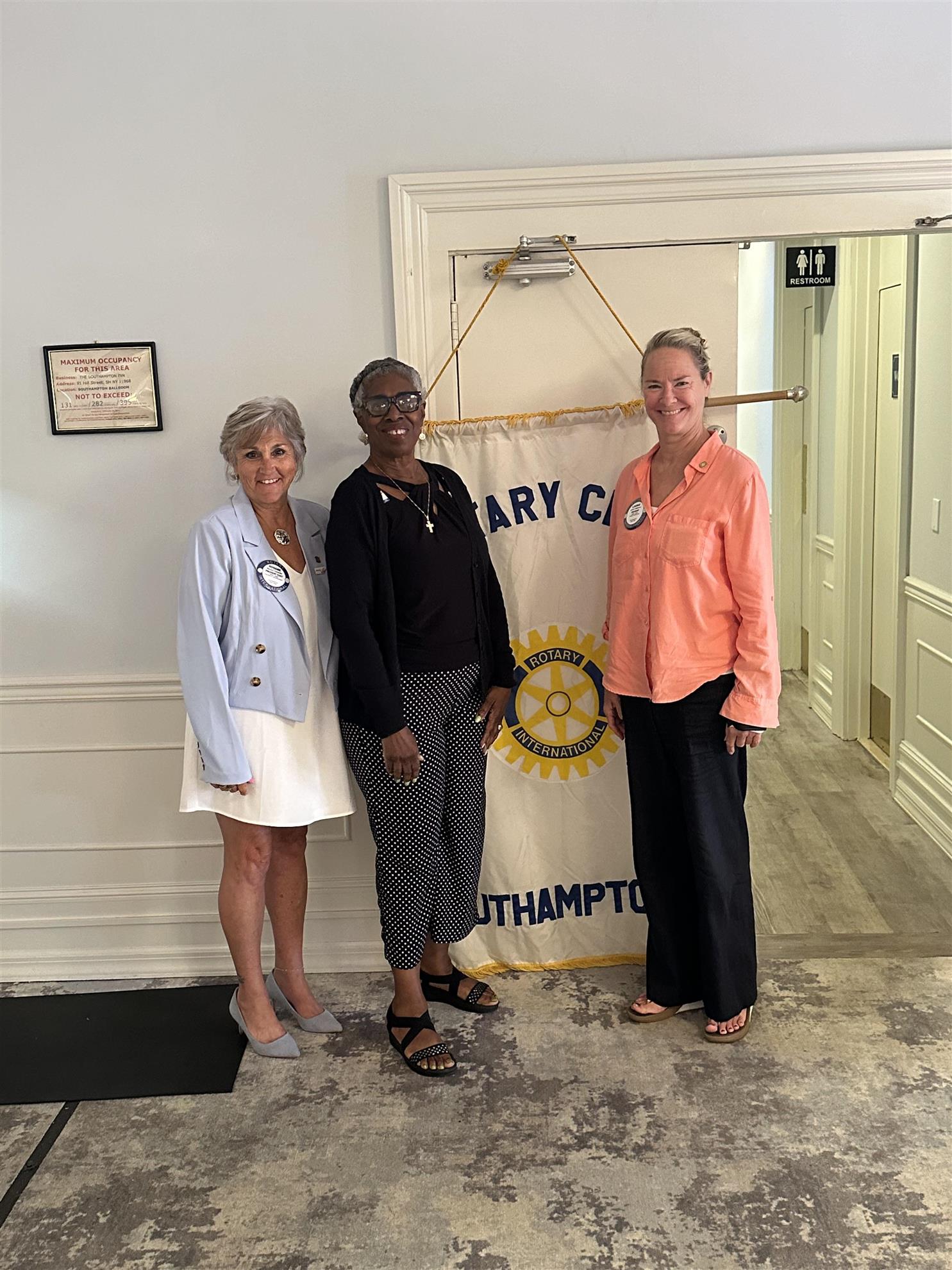 DG Beverly James visits Southampton Rotary | Rotary Club of Southampton