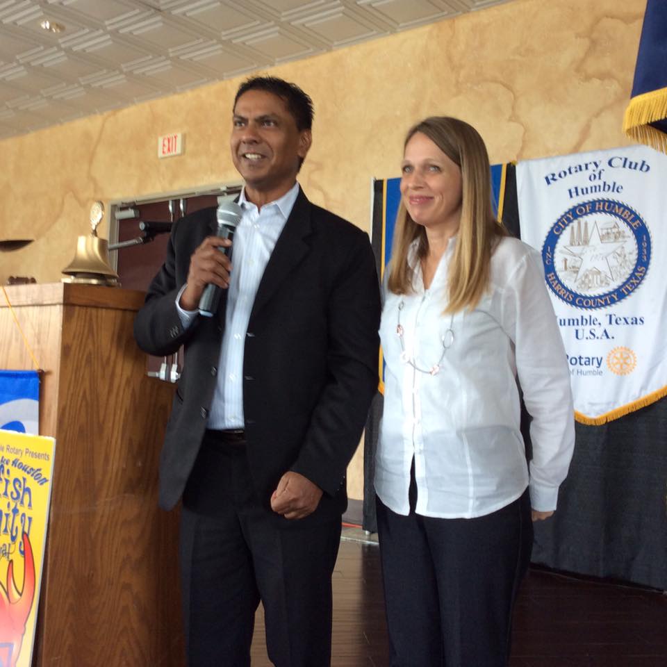 Guest Speaker: Guine & Lisa Anderson | Rotary Club of Lake Houston Area