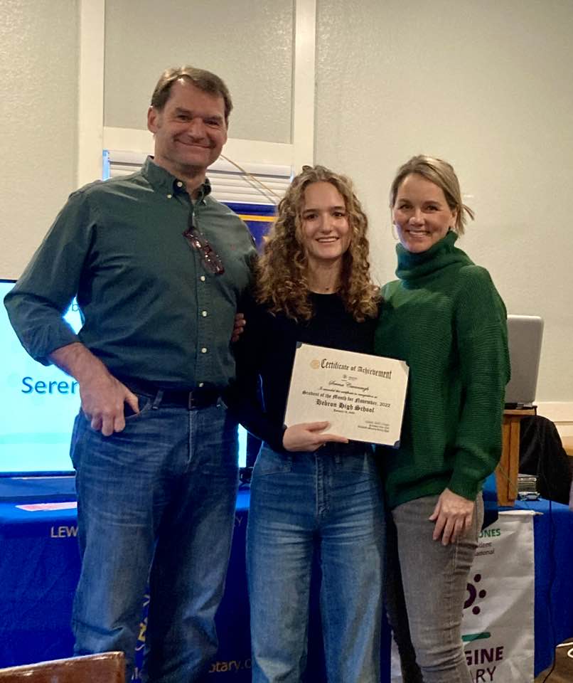 Serena Cavanaugh announced as Hebron High School November Student of ...