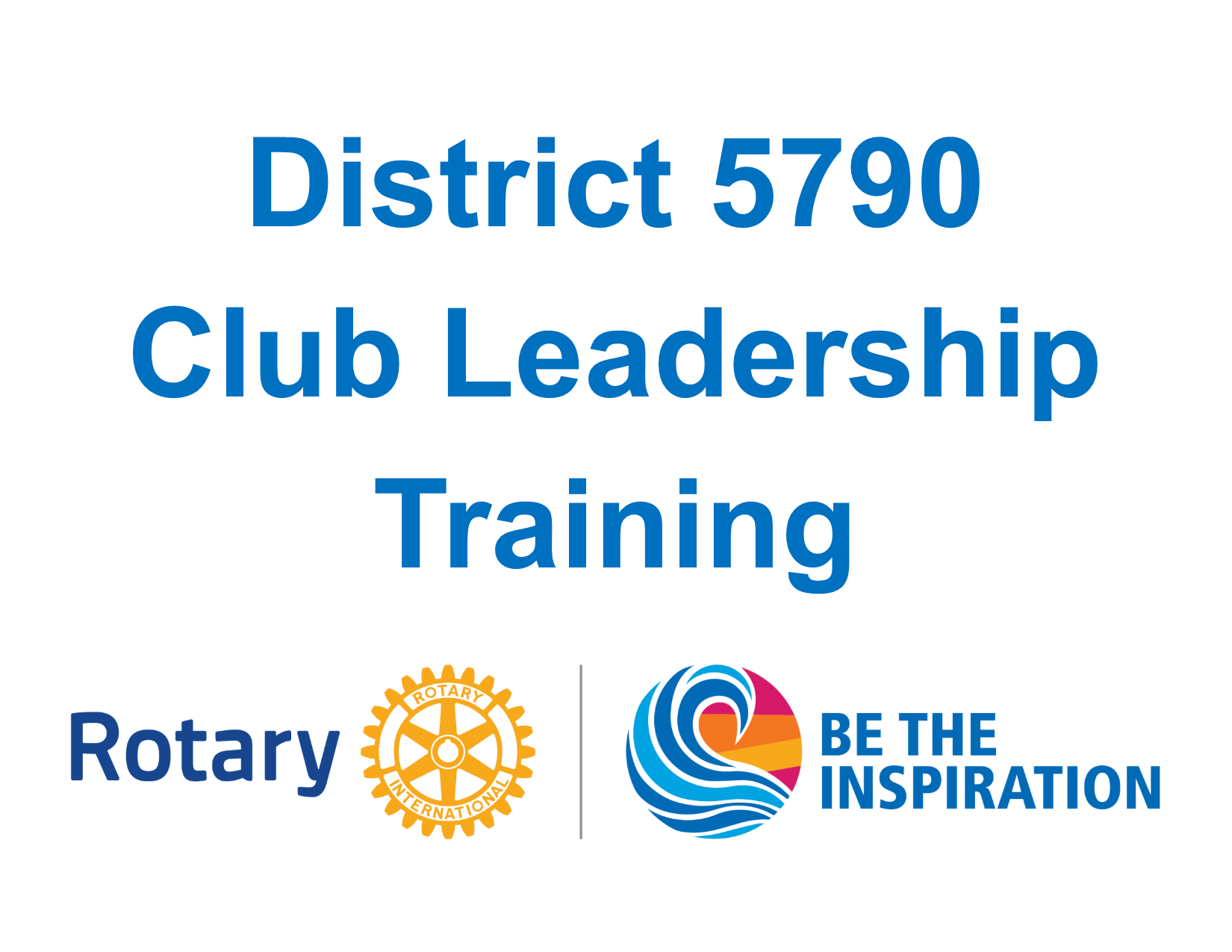 April 28th Club Leadership Training - as many members as possible ...