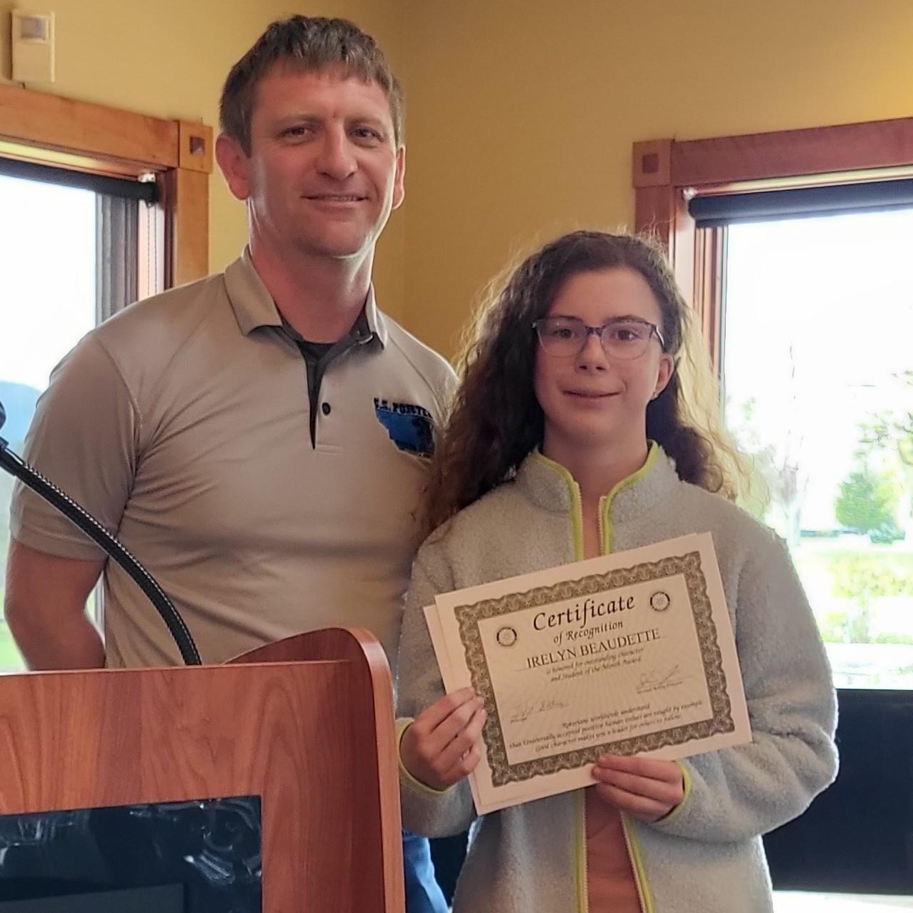 CS PORTER MIDDLE SCHOOL AWARDS CEREMONY | Rotary Club of Missoula