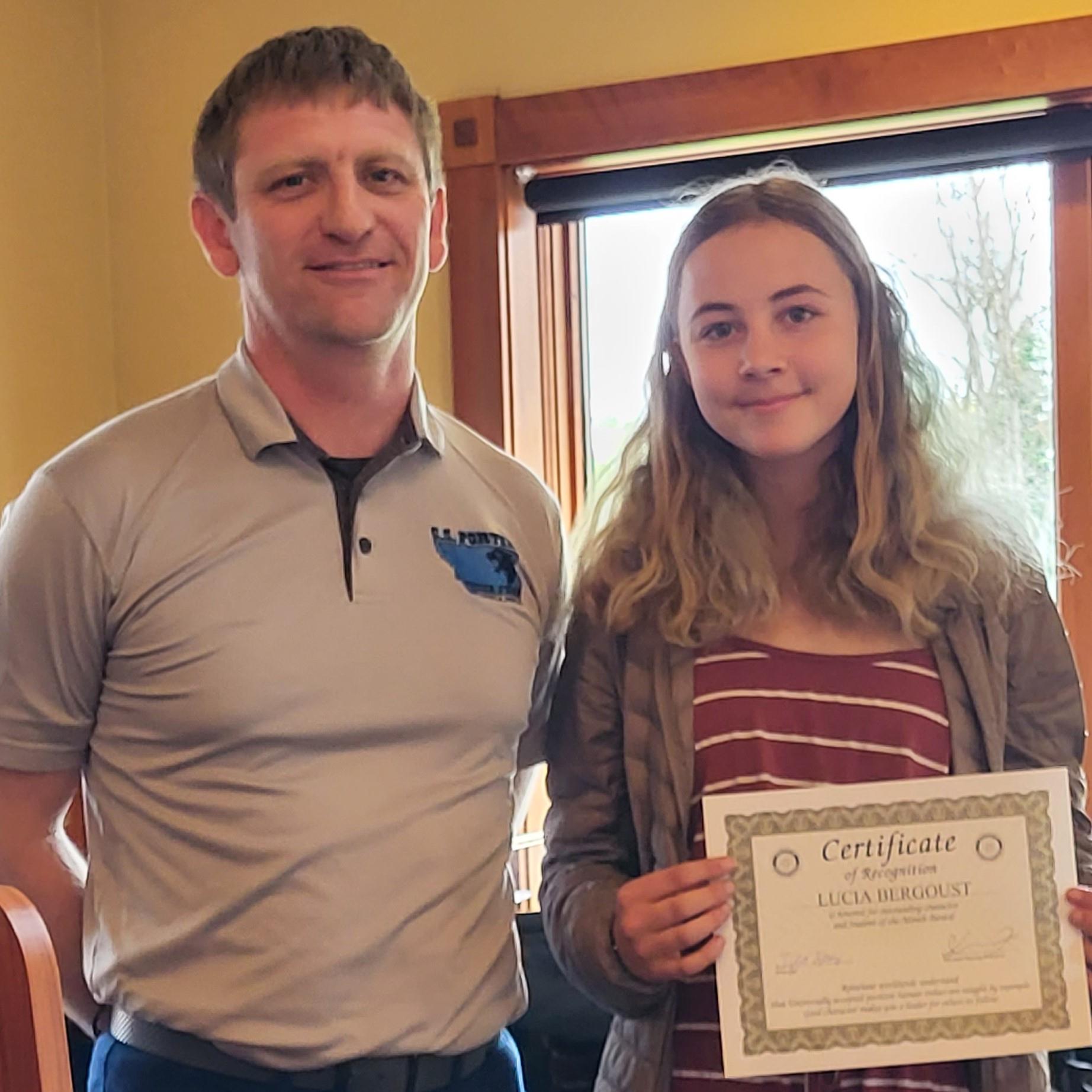 CS PORTER MIDDLE SCHOOL AWARDS CEREMONY | Rotary Club of Missoula