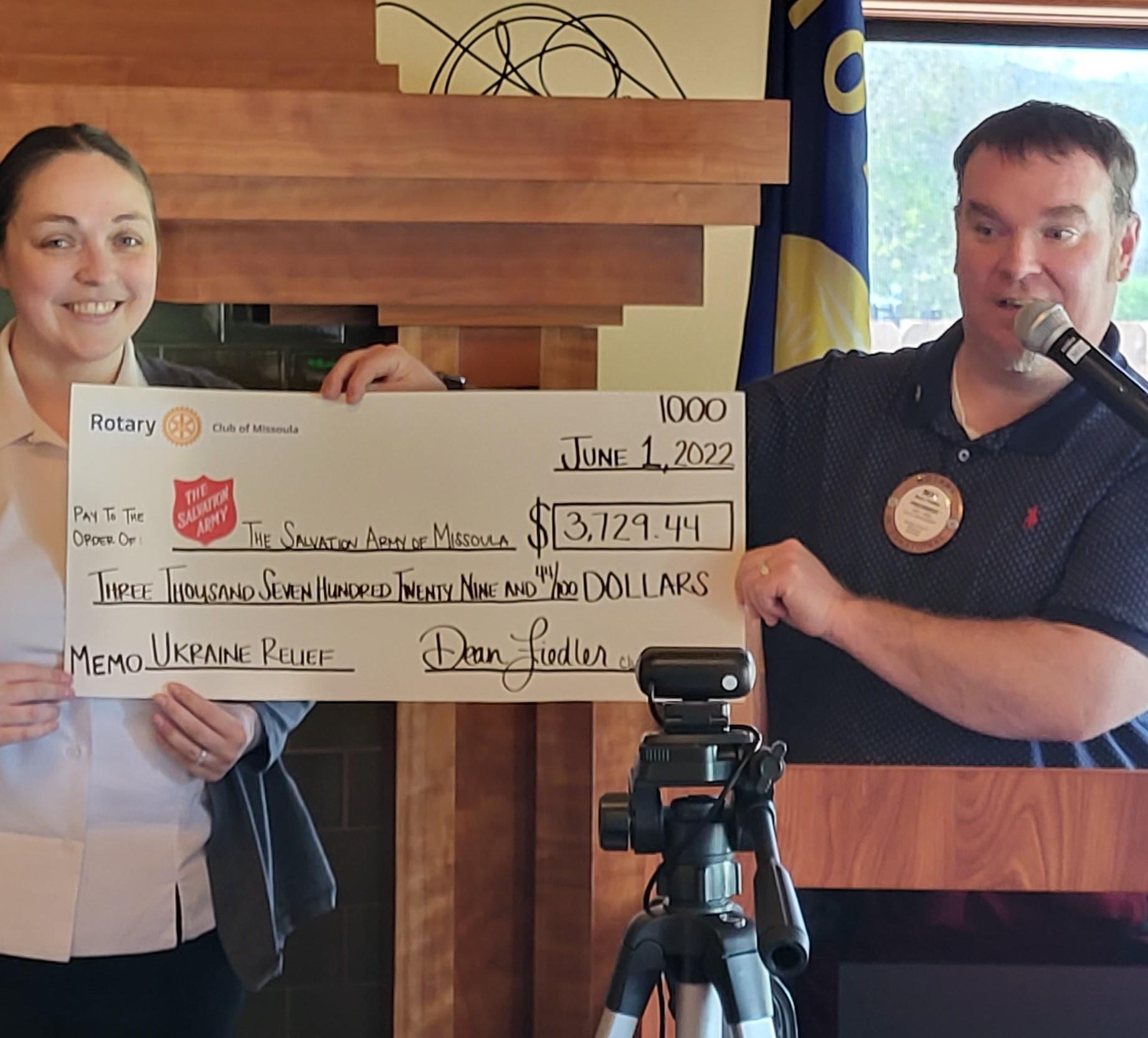 SALVATION ARMY EMERGENCY RESPONSE | Rotary Club of Missoula