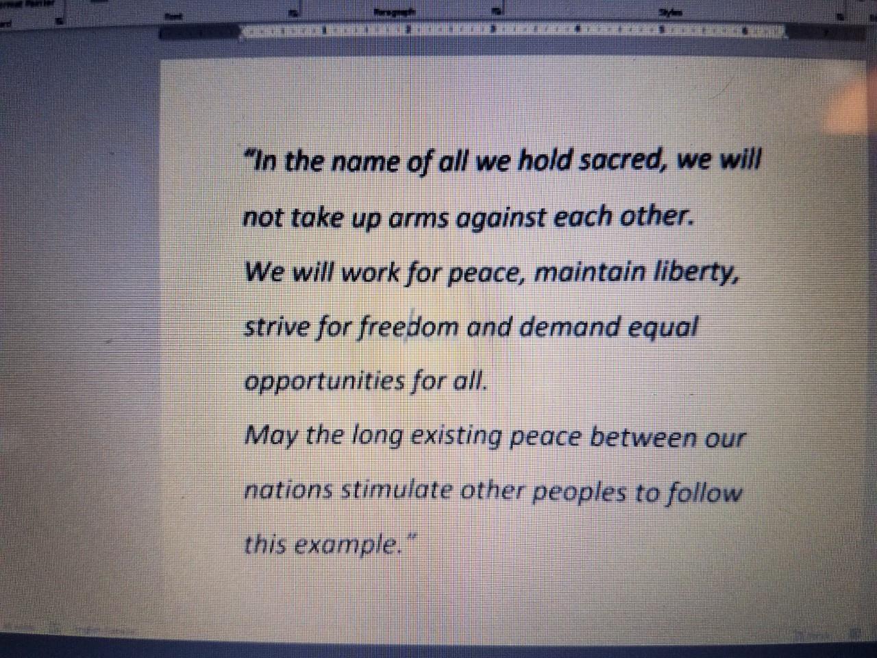 Peace Park Assembly | Rotary Club of Missoula