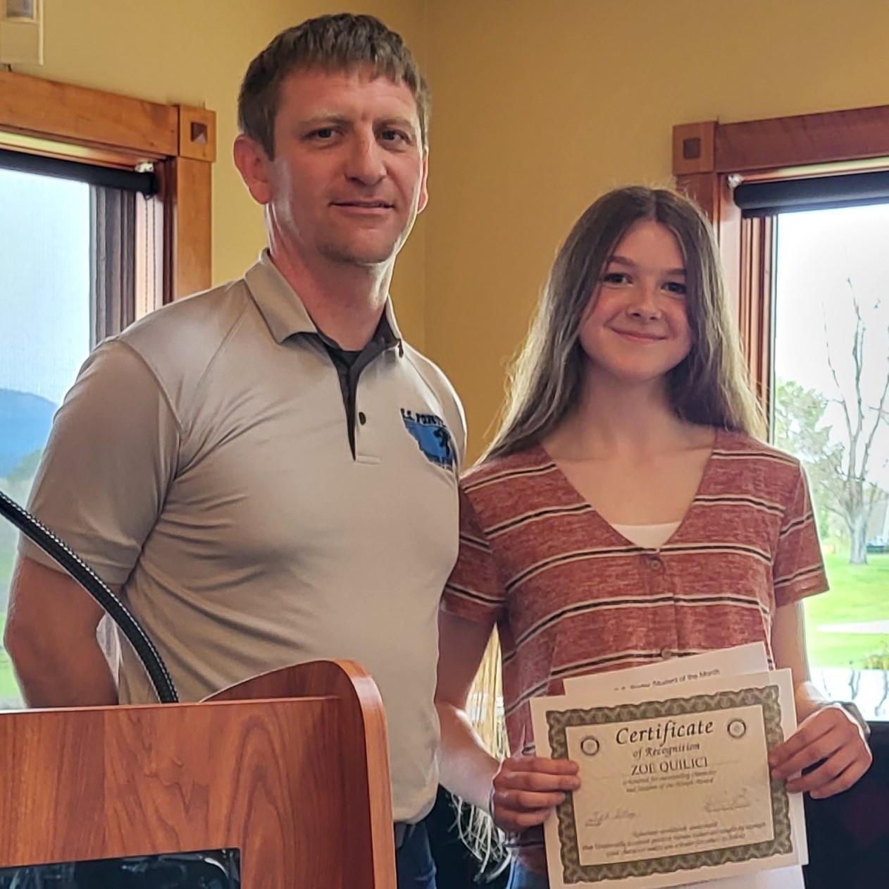 CS PORTER MIDDLE SCHOOL AWARDS CEREMONY | Rotary Club of Missoula