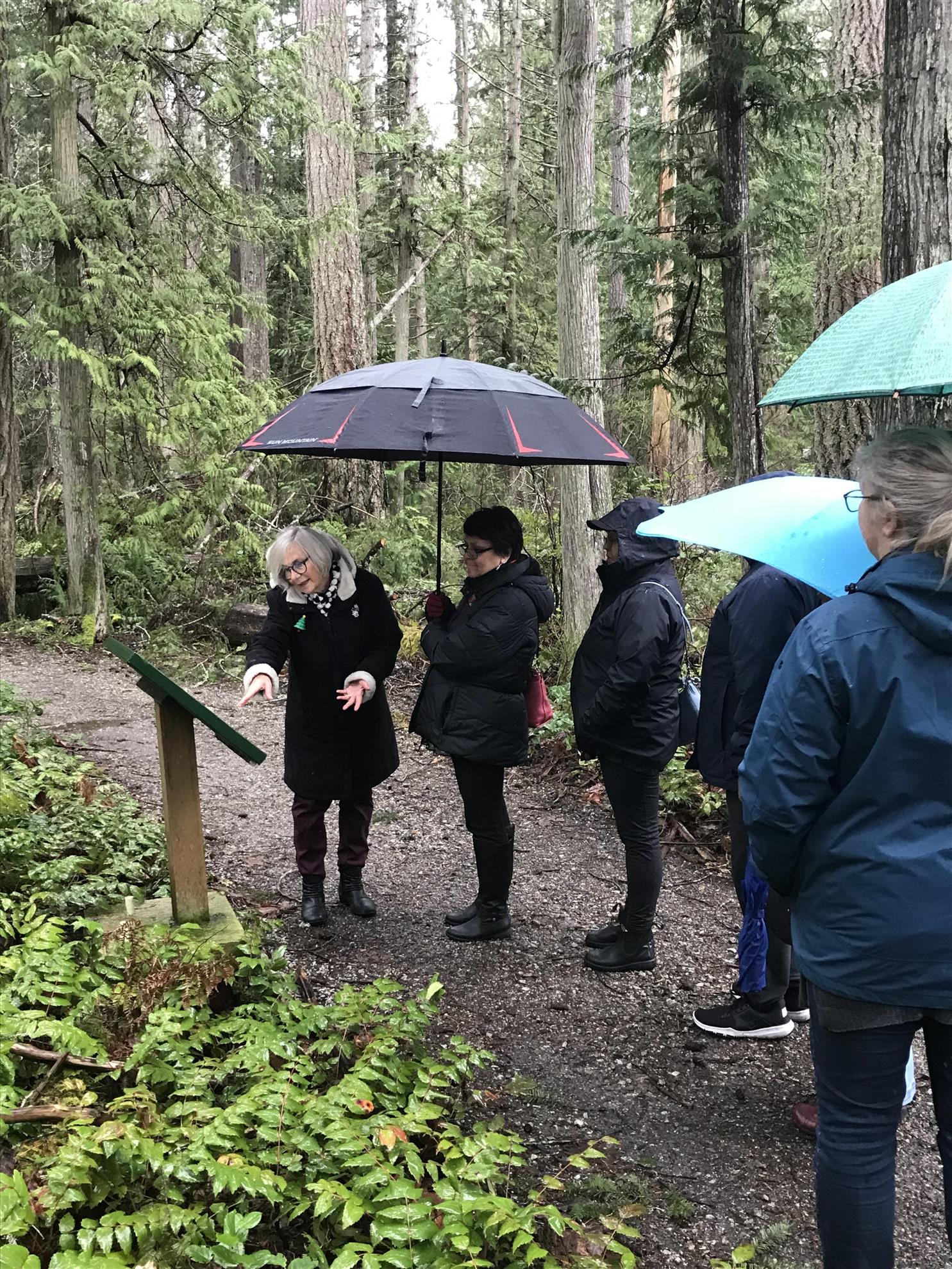 Sechelt First Nations blessing of the Storybook Walk | Rotary Club of ...