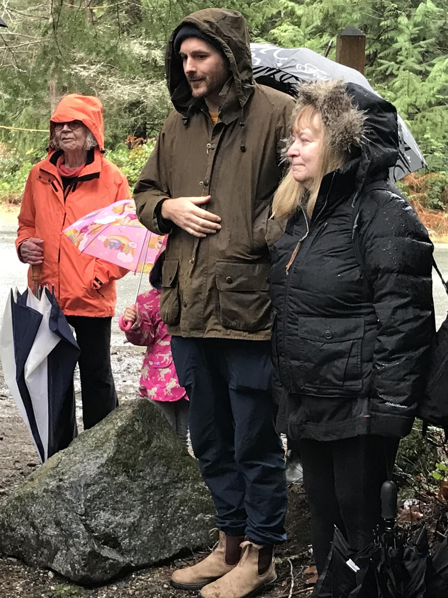 Sechelt First Nations blessing of the Storybook Walk | Rotary Club of ...