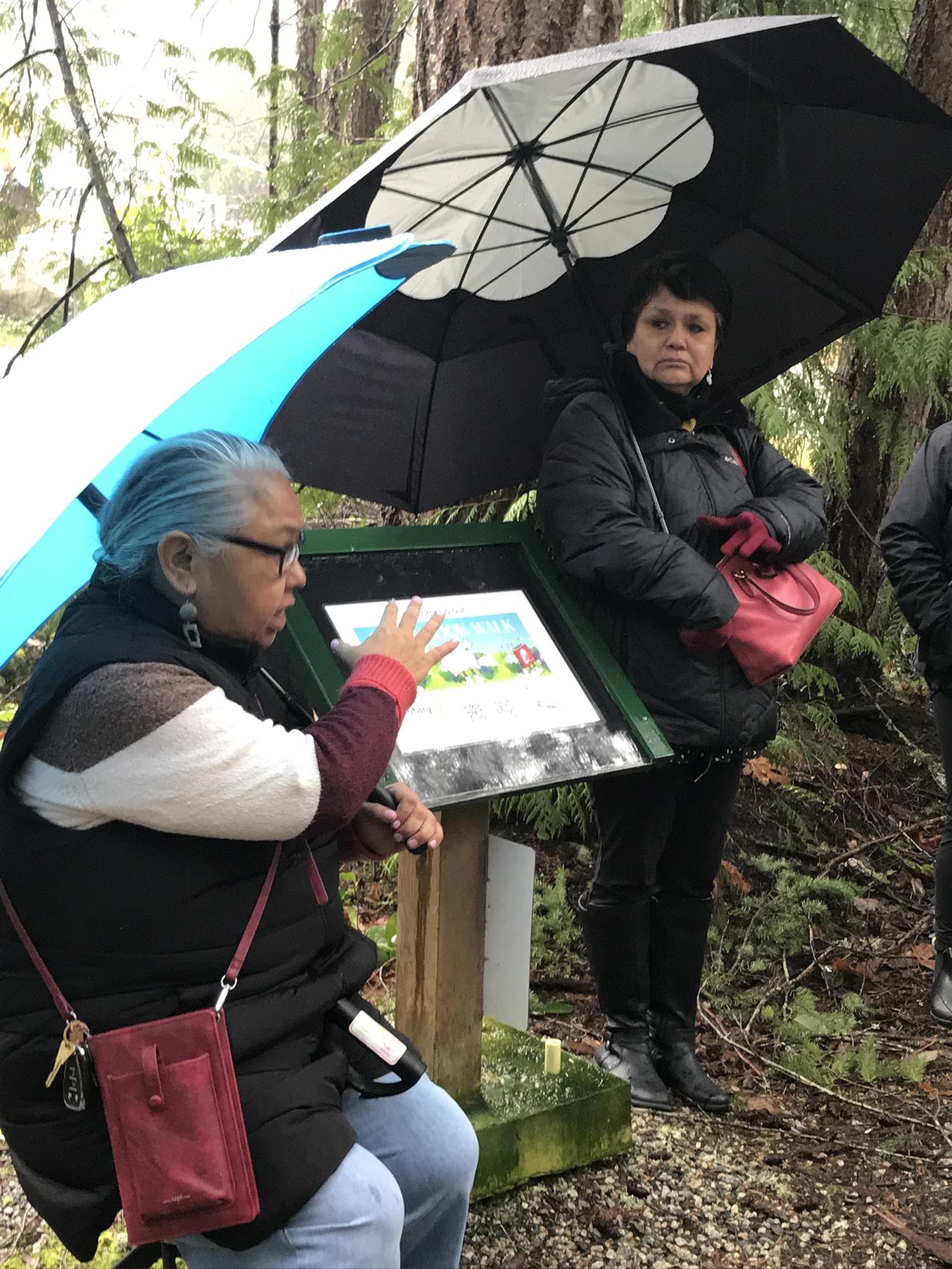 Sechelt First Nations blessing of the Storybook Walk | Rotary Club of ...