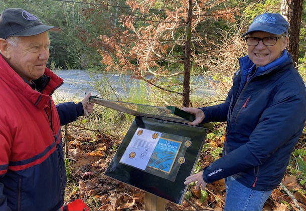 Follow the adventures of Salmon Boy. Rotaries latest Storybook Walk on ...