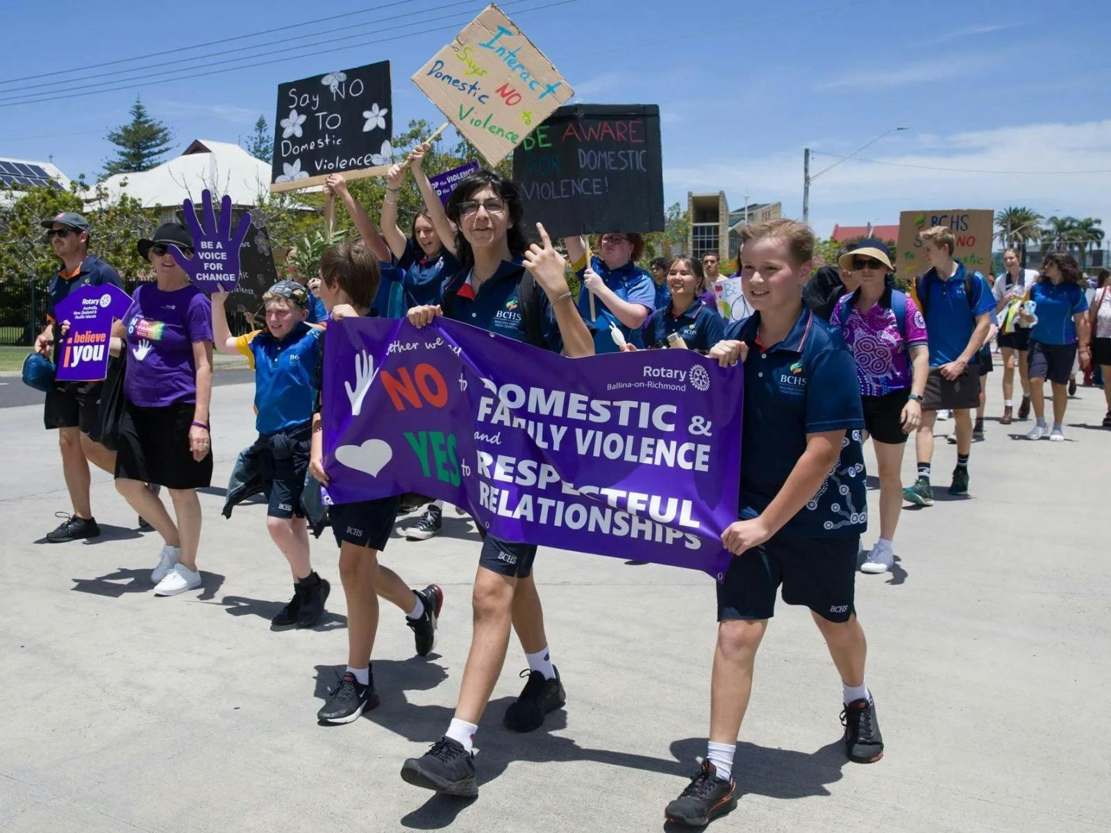 Walk Against Domestic and Family Violence | Rotary Club of Hamilton