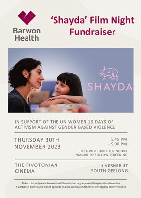 Shayda Movie - Invite | Rotary Club of Highton