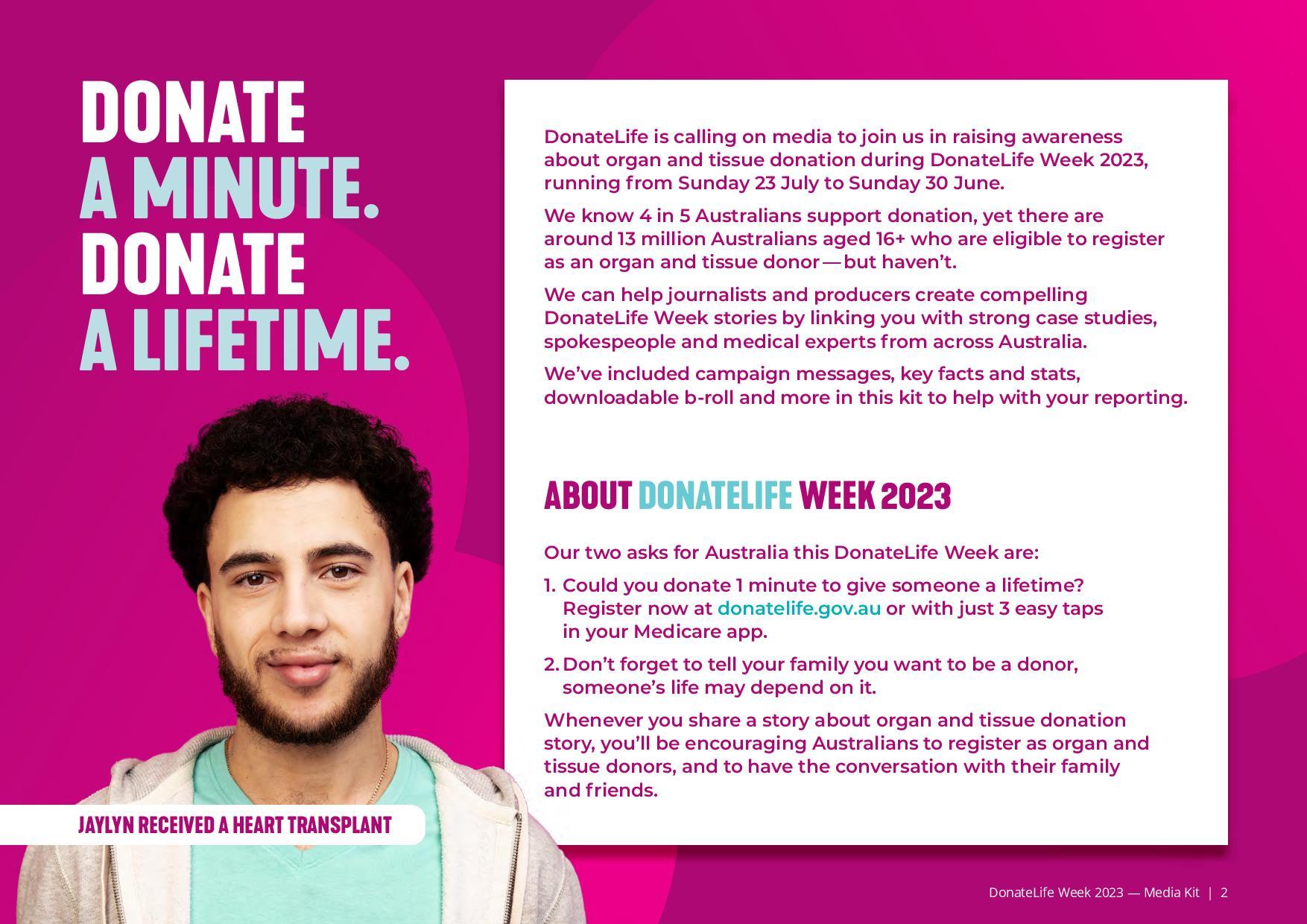 Donate Life | Rotary Club of Highton