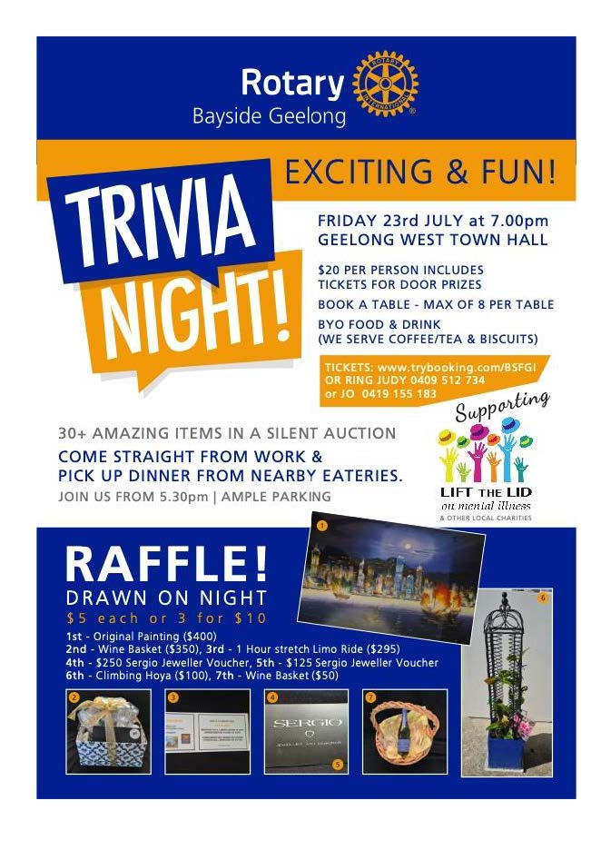 Trivia night | Rotary Club of Highton