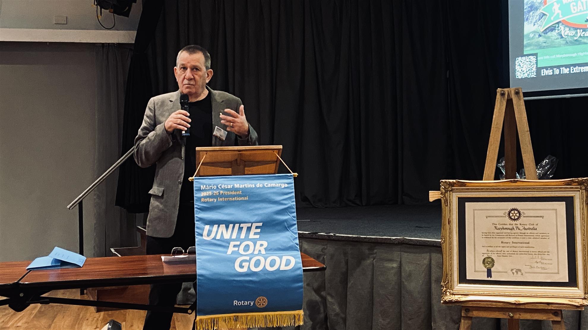 CEO Peter Harriott Speaks at Community Forum | Rotary Club of Maryborough