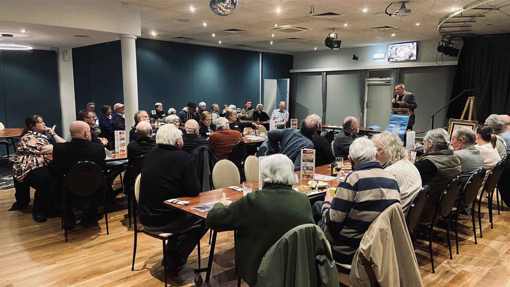 CEO Peter Harriott Speaks at Community Forum | Rotary Club of Maryborough