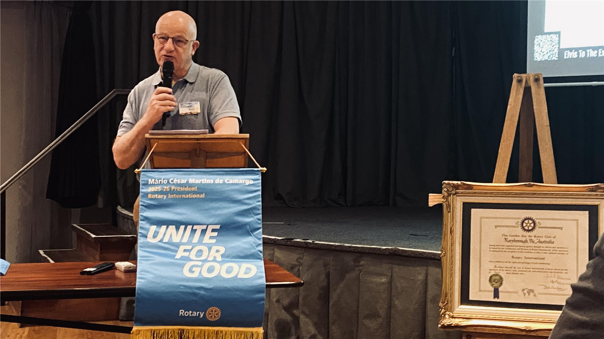 CEO Peter Harriott Speaks at Community Forum | Rotary Club of Maryborough